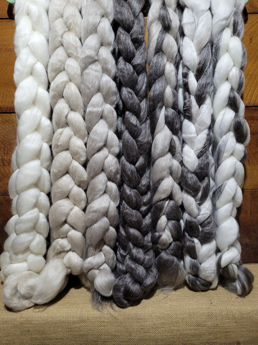 Haunui Extra Fine Wool with Mulberry Silk Tops – Haunuiwool